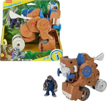 Lançador de Catapulta de Macaco Fisher-Price Imaginext - Brinquedo ...