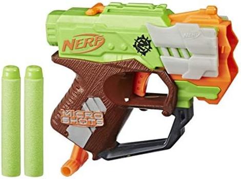 Lançador de Dardos Nerf MicroShots Crossfire Zombie Strike E1625 ...
