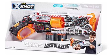 Lançador de Dardos X-Shot Skins Lock Blaster 5651 - Candide ...