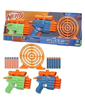 Lançador Nerf Elite 2.0 Face Off Target Set Hasbro - Lançadores de ...