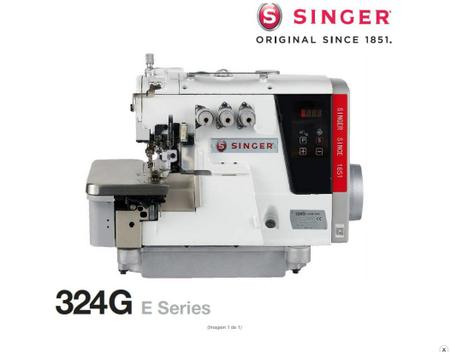 LANÇAMENTO Overloque SINGER 324G 3 Fios Direct Drive - Máquina de ...