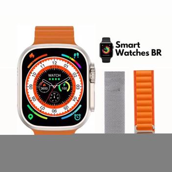 Lançamento Smartwatch W68 Ultra Séries 8 Nfc 49mm + 2 pulseiras - Iwo ...
