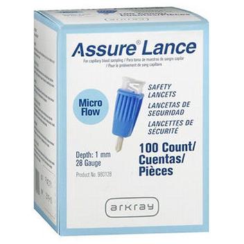 Lancet Assure Lance Safety 100 cada por Assure Lance (pacote com 4 ...
