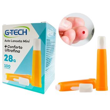 Lanceta Automática G-Tech Caixa Com 100 Unidades - GTECH - Lancetadores ...