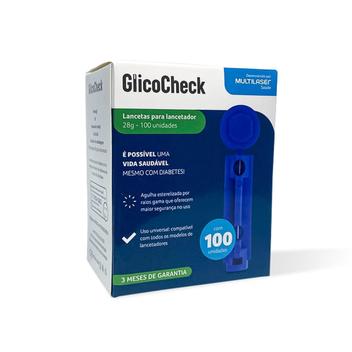 Lanceta Care Plus HC516 Multilaser - 28G - Caixa com 100 unidades ...