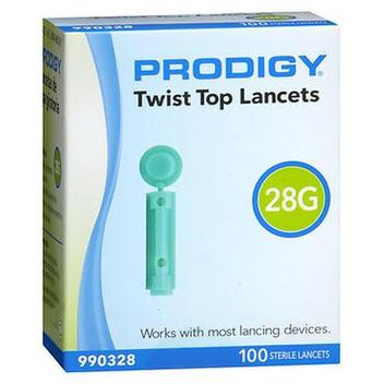 Lancetas Prodigy Twist Top 100 cada por Prodigy - Lancetadores e ...