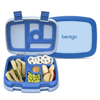 Lancheira Bentgo Kids - 5 Compartimentos, Estilo Bento - Azul ...