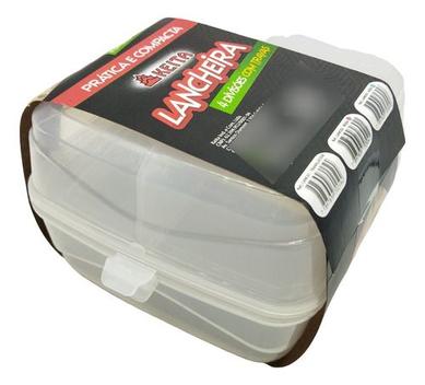 Lancheira dupla com divisoria translucida - KEITA - Lancheira ...