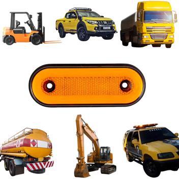 Lanterna De Led Para Sinalização com Função Estrobo 12v 24v Cor Da ...