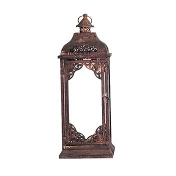 Lanterna Marroquina Metal E Vidro Rustica Média - Ef - Lanterna ...