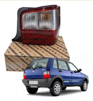 Lanterna Traseira Fiat Uno Mille 2004 2005 2006 2007 2008 2009 2010 ...