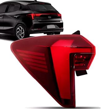 Lanterna traseira hb20 hatch 2023 2024 2025 canto com led - AMS AUTO ...