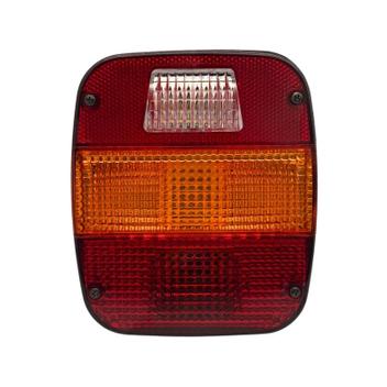 Lanterna Traseira LED 24V Ford Volks Marmitão Âmbar Lado Esquerdo Com ...