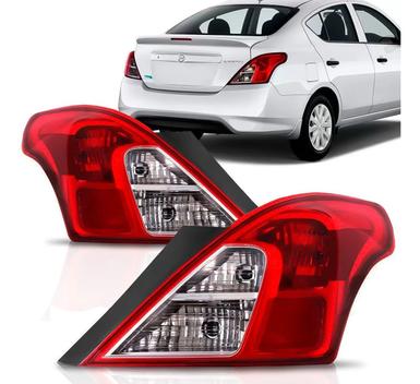 Lanterna Traseira Nissan Versa / 11 a 19 - Lado Direito (Passageiro ...