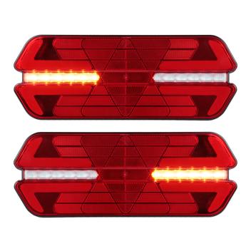 Lanterna Triplo X Led Traseira Caminhão Pisca Sequencial Bivolt ...