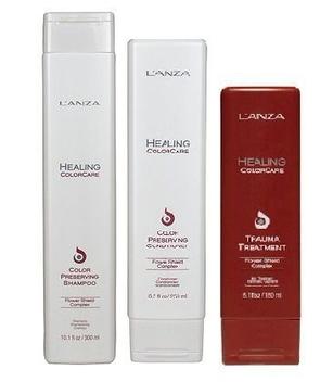 Lanza Healing Color Care - Kit Sh Cond e Trauma - Kit de Tratamento ...