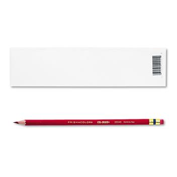 Lápis de Cor Prismacolor Col-Erase Carmine Red - Conjunto com 24 ...