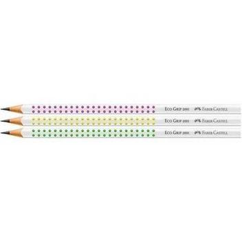 Lapis grafite 2b grip 2001 neon faber castell - Lápis Grafite ...