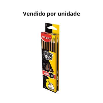 Lápis Grafite Maped Black Peps-4b - Lápis Grafite - Magazine Luiza