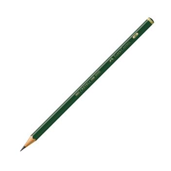 Lapis Grafite Preto Tecnico FABER CASTELL 9000 4B Cx 12und - Faber ...