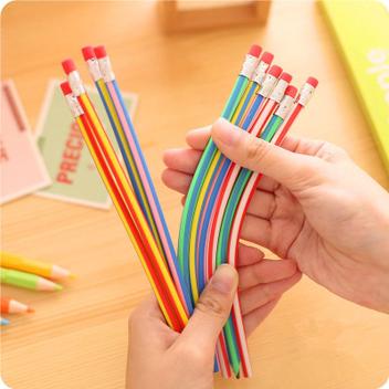 Lápis Wokex Cute Colorful Magic Bendy Flexible Soft 60 unidades - Lápis ...