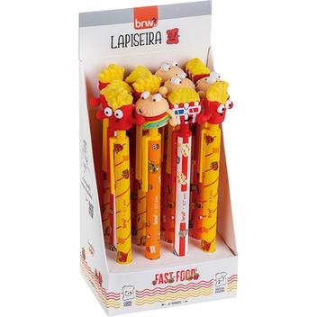 Lapiseira 0.7MM Divertida FAST Food PLAST.3MOD DP.C/12 - BRW ...