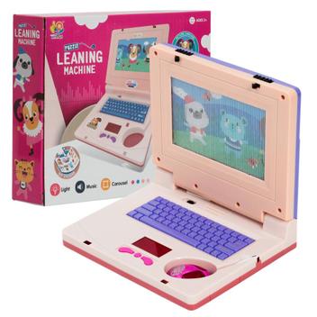 Laptop Infantil Com Mouse Notebook Didático Cor Sortida - Fun Game ...