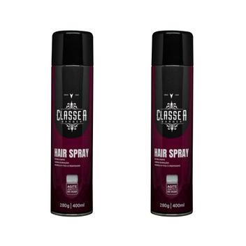 LAQUE HAIR SPRAY 400ml/280g - 2 UN - CLASSE A - Modelador e Fixador de ...