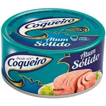 Lata De Atum Solido Ao Óleo - Coqueiro 170g - Abre Facil - Atum ...
