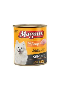Lata Patê Magnus sabor Frango - Ração Úmida para Cachorro - Magazine Luiza