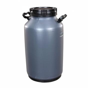 Latão De Leite Plástico Milkan Cinza 50L - UNIPAC - Recipiente / Saco para Leite Materno ...