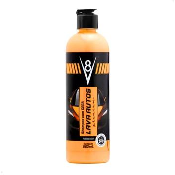 Lava auto c/cera 500ml v8 (7201) - SANOL - Cera Automotiva - Magazine Luiza