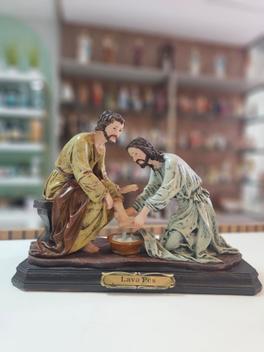 Lava pés resina 30cm - GODIVA PRESENTES - Livros de Religião - Magazine ...