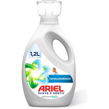 Lava Roupas Ariel Suave e Gentil Concentrado - 1.2L - Detergente ...