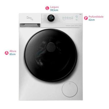 Lava Seca Midea Mf200d130 13kg Conexão Wi-Fi Branca 110v - Lava e Seca ...