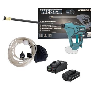 Lavadora De Alta Pressão Wesco 18V Ws8800 + 1Bat 4A + Carreg - Lavadora de Alta Pressão ...