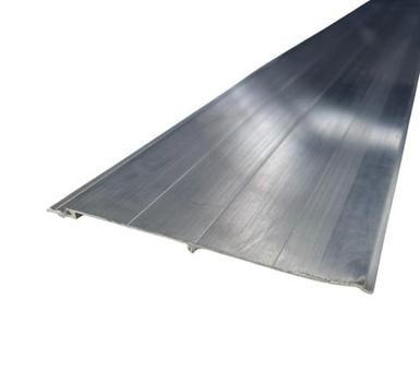 LB036 Perfil de alumínio lambri liso - 6 metros de comprimento - Ecoalumi - Porta - Magazine Luiza