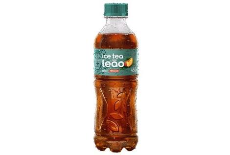 Leão Ice Tea Pêssego 6 pzas x 450 ml - coca cola - Chá - Magazine Luiza