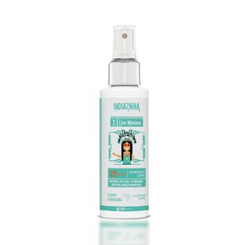 Leave-in Spray Liso Máximo Indiazinha 120ml Protetor Térmico - Gran ...