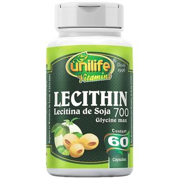 Lecitina de Soja - Lecithin 60 cápsulas de 700mg - Unilife - Lecitina ...