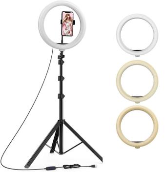 Led Ring Light 8 Polegadas - Modelo Rl-008 - F32 - 1 Unidade - Ring ...