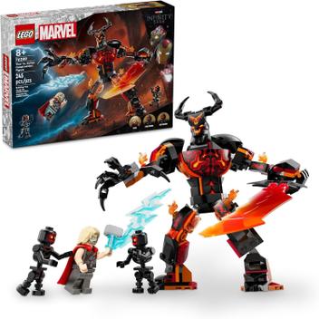 LEGO 76289 Marvel - Figura do Thor vs. Surtur - Colecionáveis ...