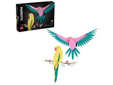 LEGO Art A Coleção de Fauna Araras 31211 - 644 Peças - Blocos de Montar ...