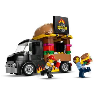 Lego City Caminhão de Hambúrgueres Blocos De Montar 194 Peças De ...