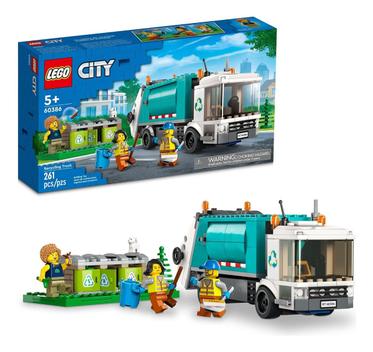 Lego City - Caminhão De Reciclagem 60386 - Brinquedos de Montar e ...
