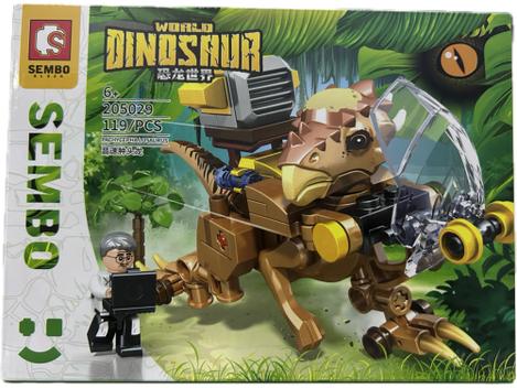 Lego Dinossauro Pachycephalosaurus com 119 Peças- Jurassic World ...