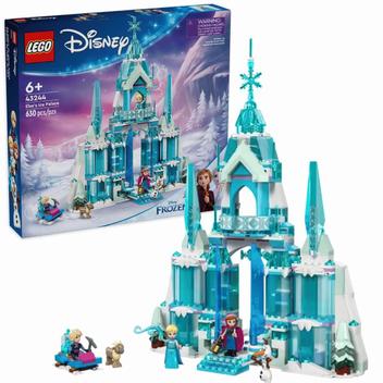 Lego Disney Palácio de Gelo da Elsa 43244 - Brinquedos de Montar e ...