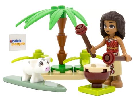 LEGO Disney Princess Moana - Brinquedo com Minifigura - Blocos de ...