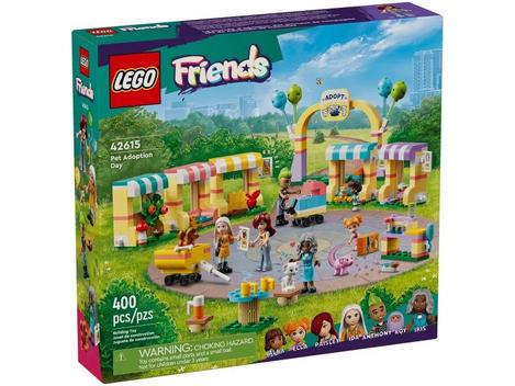 LEGO Friends Dia de Adoção de Animais - 42615 400 Peças - Livros de ...