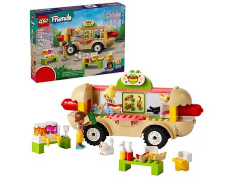 LEGO Friends Food Truck de Cachorro-Quente 42633 - 100 Peças - Food ...